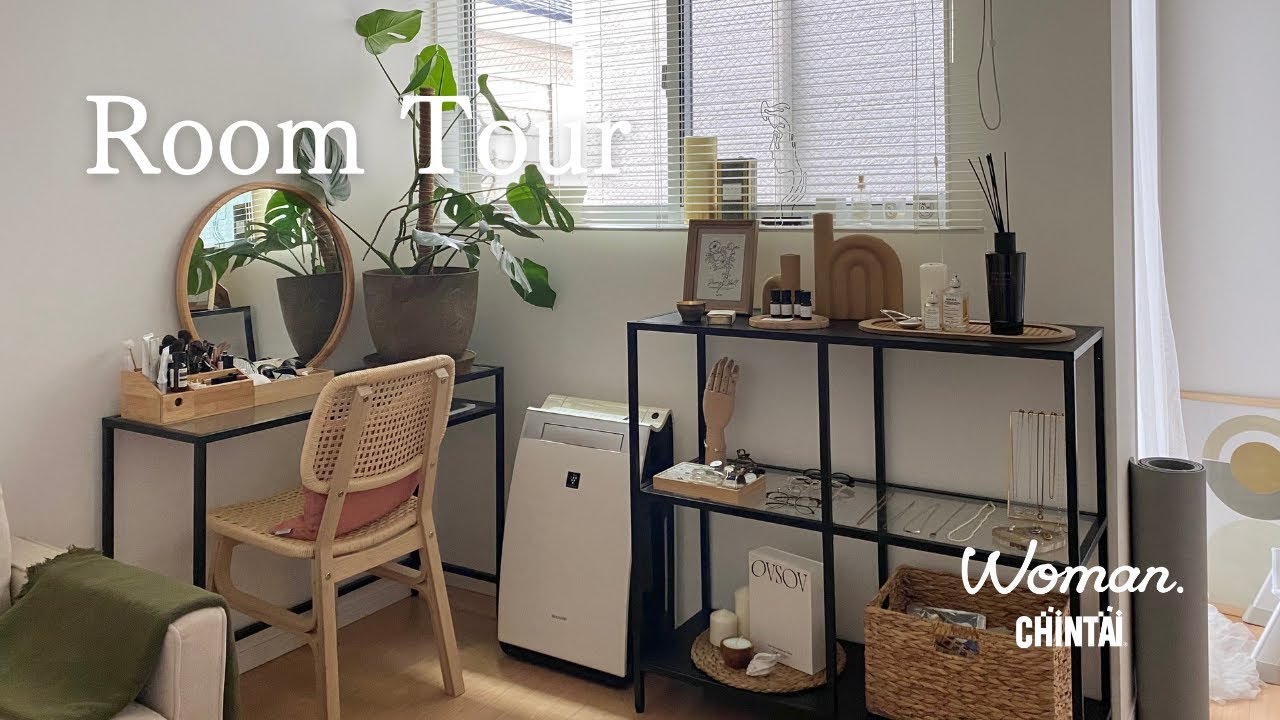 【1K＋ロフト】まるでお部屋が2つあるかのような空間づくり|ルームツアー roomtour - YouTube