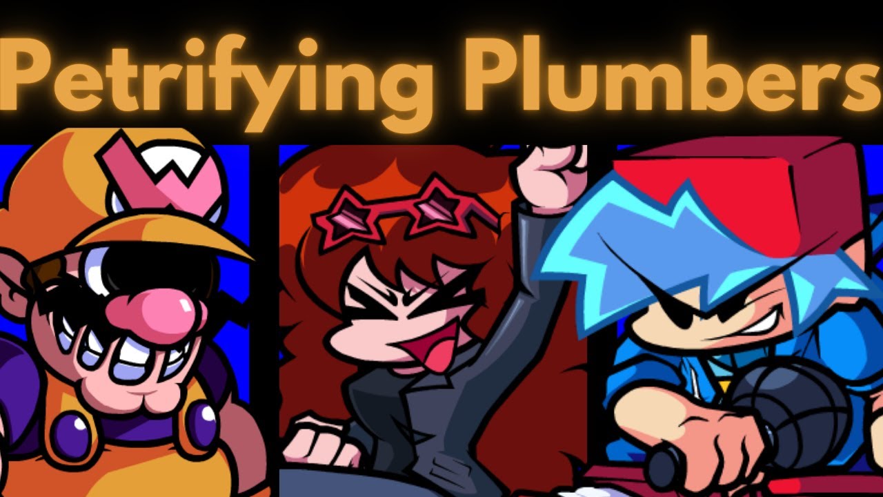 Friday Night Funkin’: Petrifying Plumbers | One Song | DEMO (FNF MOD ...