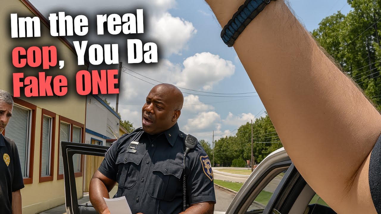Real Officer Busts Fake Traffic Cop on Busy Street! - YouTube