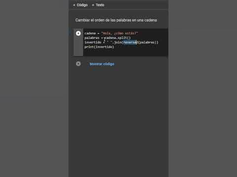 ¿Cómo puedes invertir el orden de las palabras en Python? - YouTube
