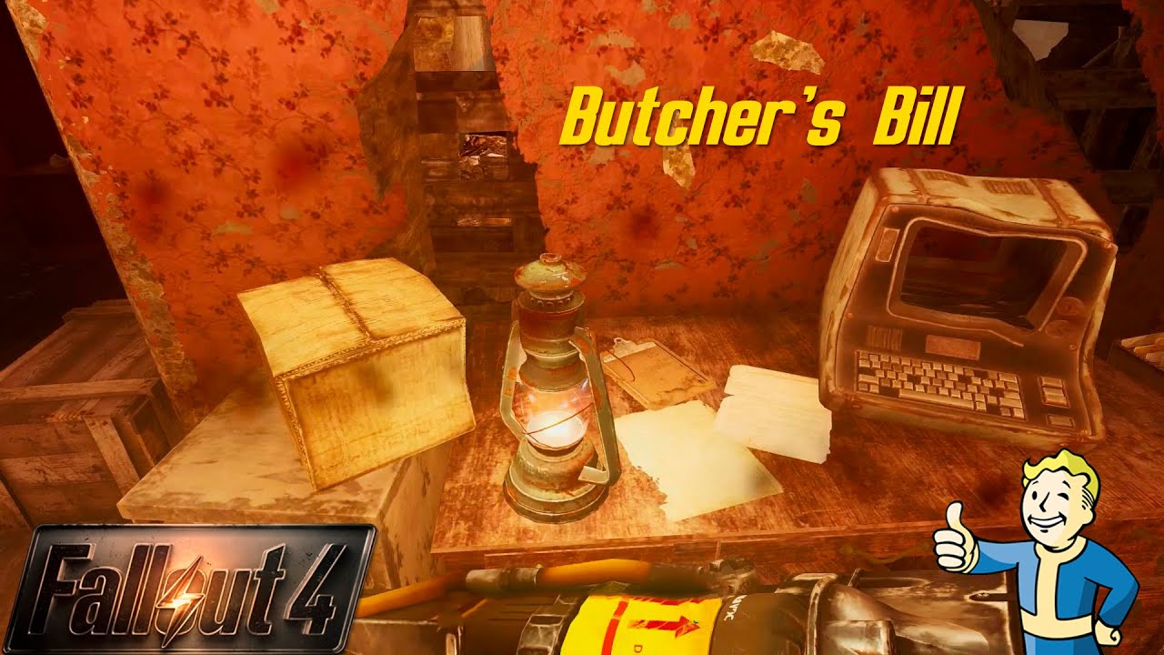 Fallout 4 - Butcher's Bill - YouTube