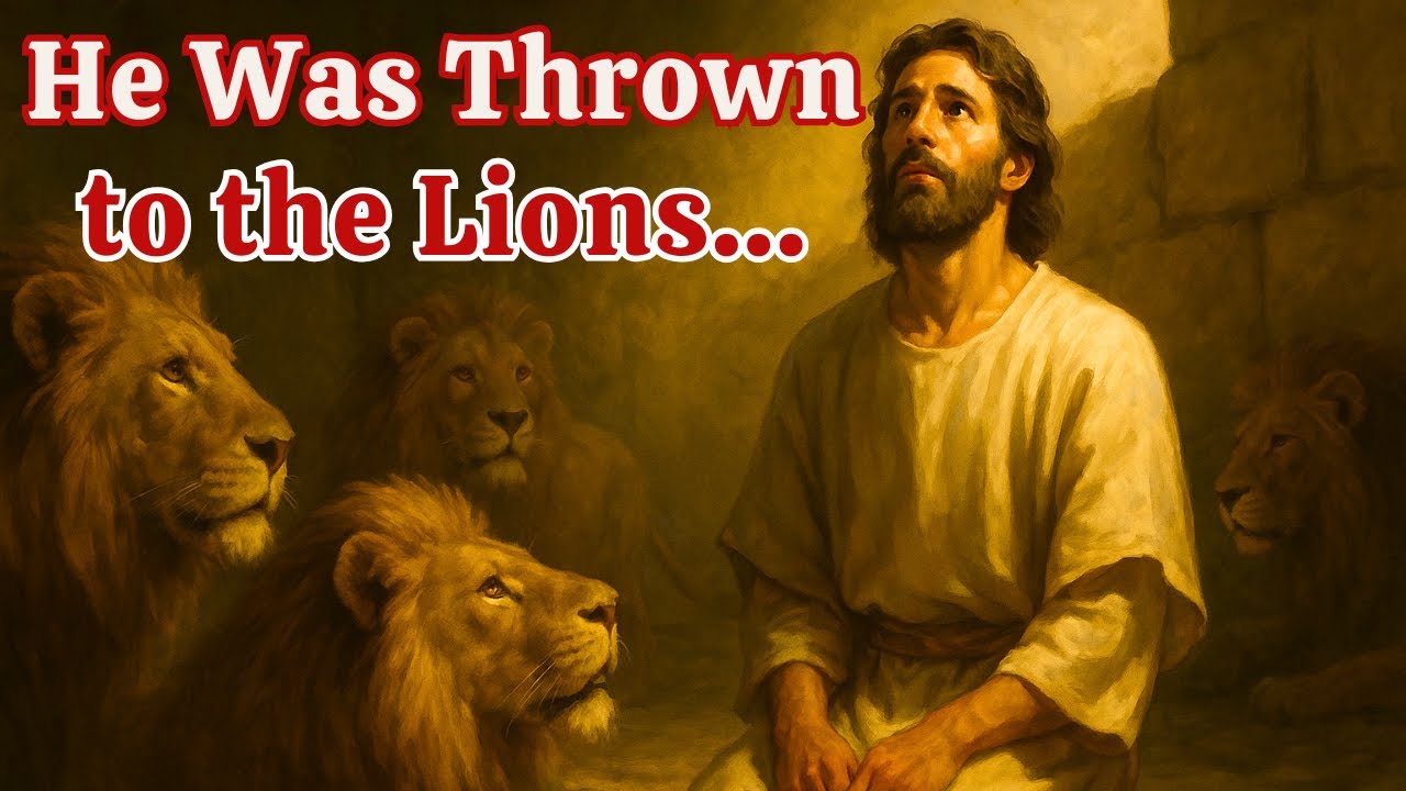 He Was Thrown to the Lions… But Came Out Without a Scratch | Daniel in ...