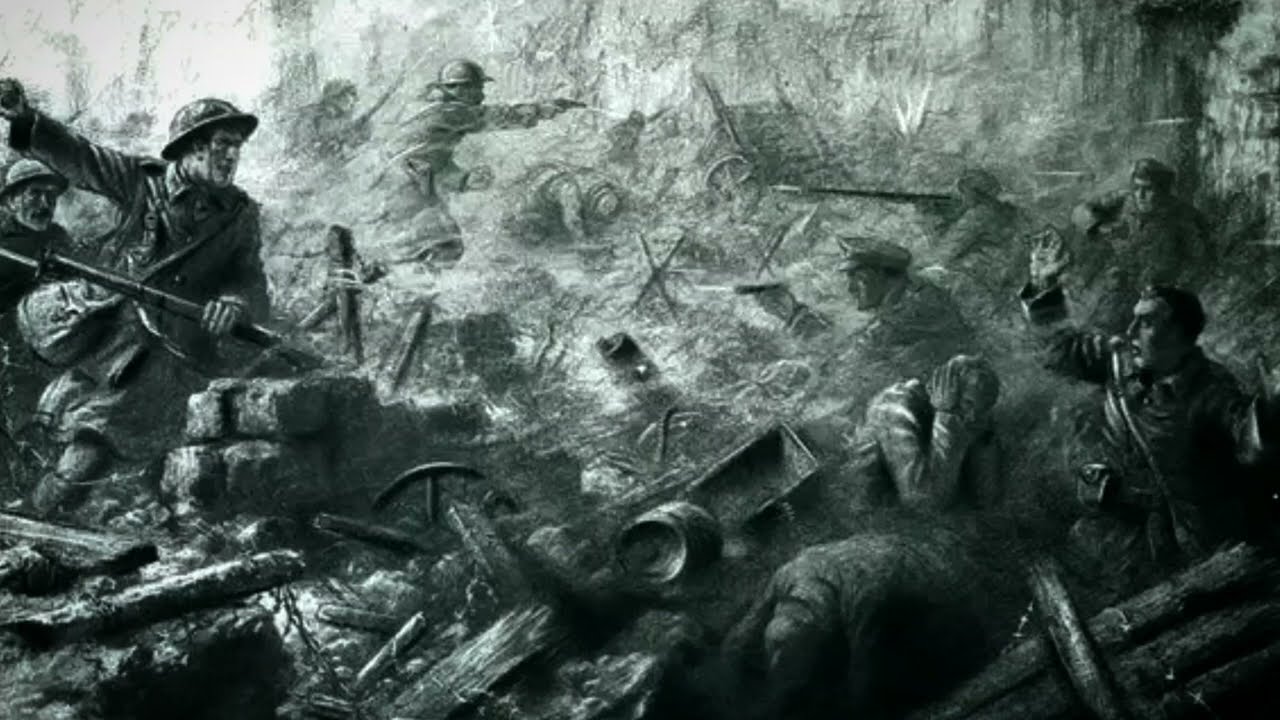 The Hindenburg Line - British Military March - YouTube