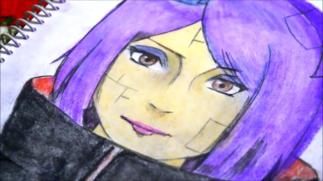 How to draw konan ||Speed drawing konan|| [Naruto Shippuden] - with ...