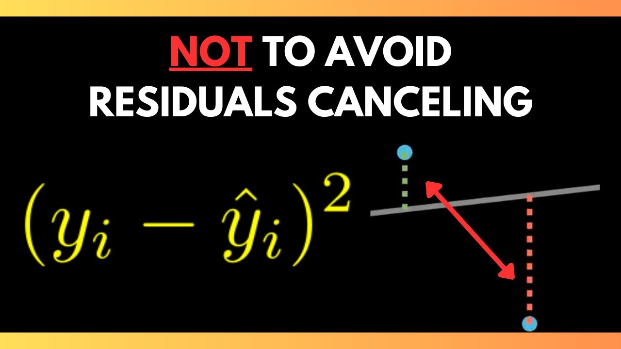Why Minimize Squared Errors? Not As Simple As You Think | Linear ...
