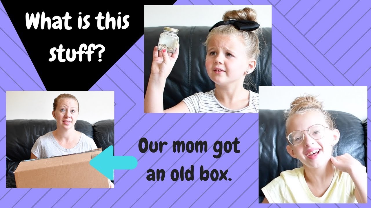 What Is In Our Moms Hidden Box Part 1 Youtube
