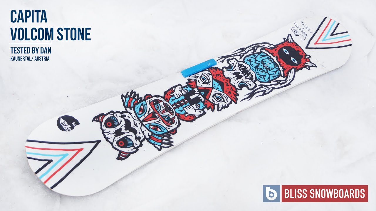 Capita Volcom Stone 2016 Snowboard Review By Dan At Bliss Snowboards ...