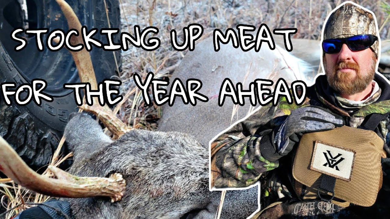 Early morning hunt. field dress, hide, load up shenanigans... Mom ...