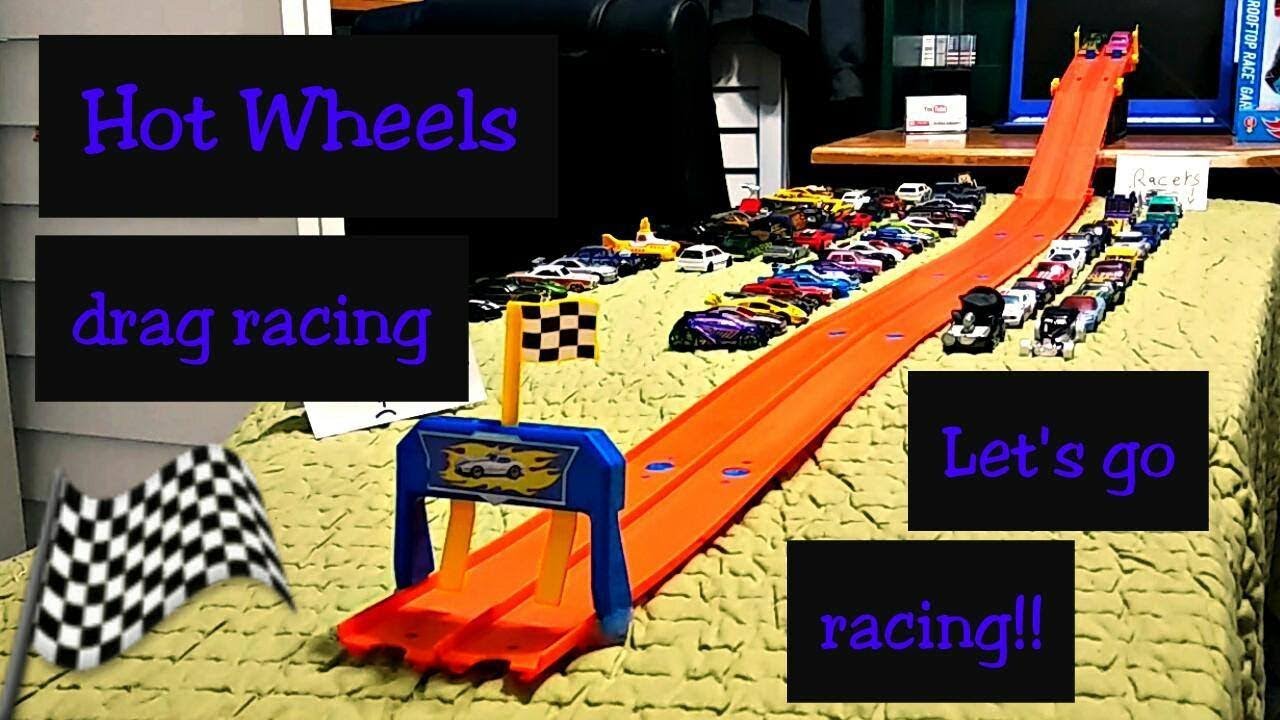 Hot Wheels drag racing - YouTube