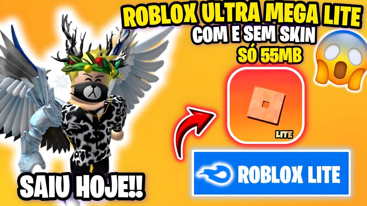 😱 SAIU HOJE!! ATUALIZAÇÃO ROBLOX LITE ULTRA BATATA RODA EM QUAL CELULAR ...