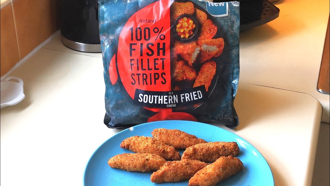 100% Fish Fillet Strips In A Southern Fried Coating | New | Iceland ...