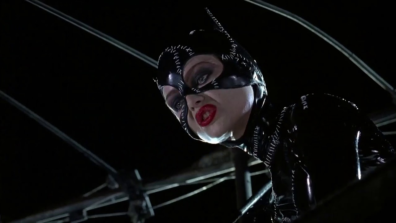 Batman Returns (1992) Batman vs Catwoman Fight Scene - YouTube