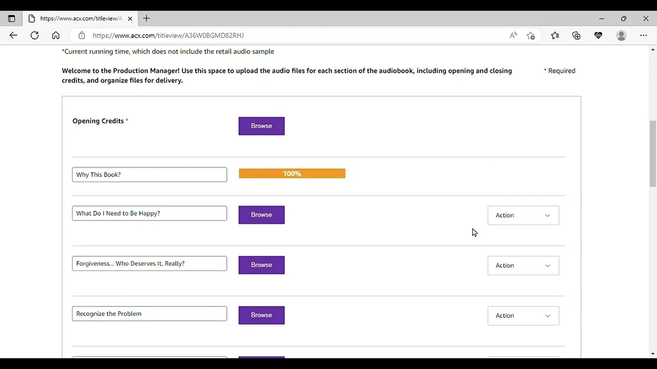 Upload Your Audiobook to ACX - YouTube