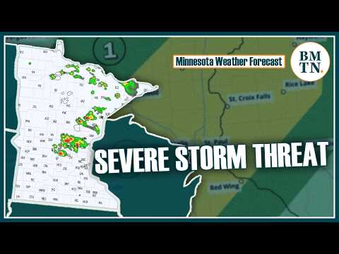 Latest on Thursday severe storm threat in Minnesota