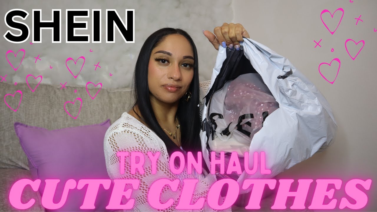 SHEIN HAUL TRY ON | CUTE CLOTHES MUST HAVE + ACCESSORIES - YouTube