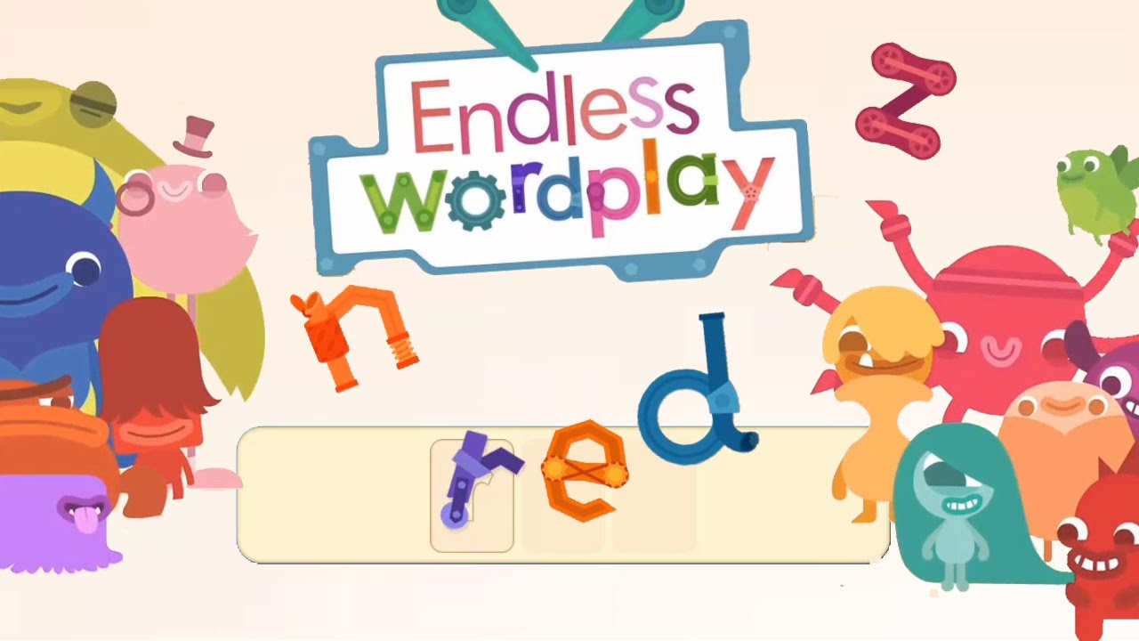 Endless Word Game Part 2 - Word Puzzles with Letter E - YouTube
