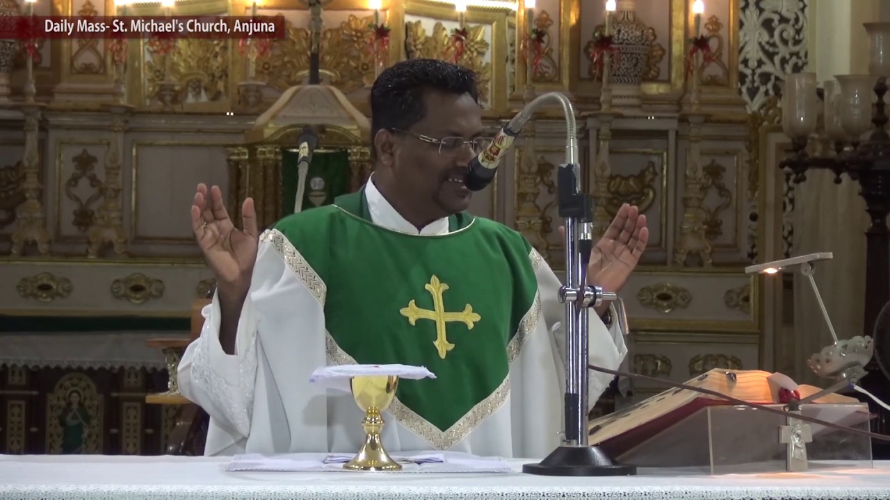 Mass in English, 8 July- Fr. Patrick Luis sfx, St. Michael's Church ...