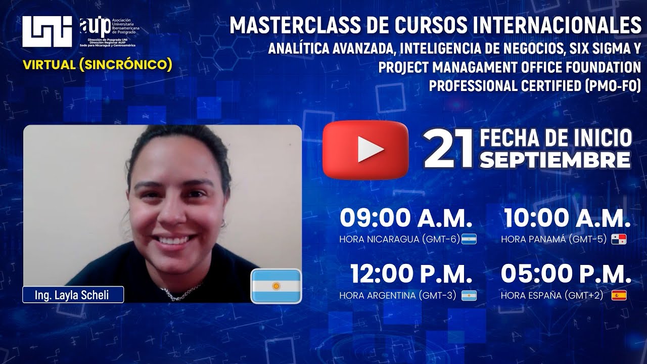 Invitación a Master Class de Cursos Internacionales - II Convocatoria ...