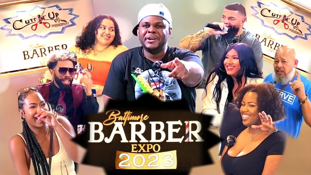 Pt.1 Live at the #baltimore Barber Expo...Street Interview Edition ...