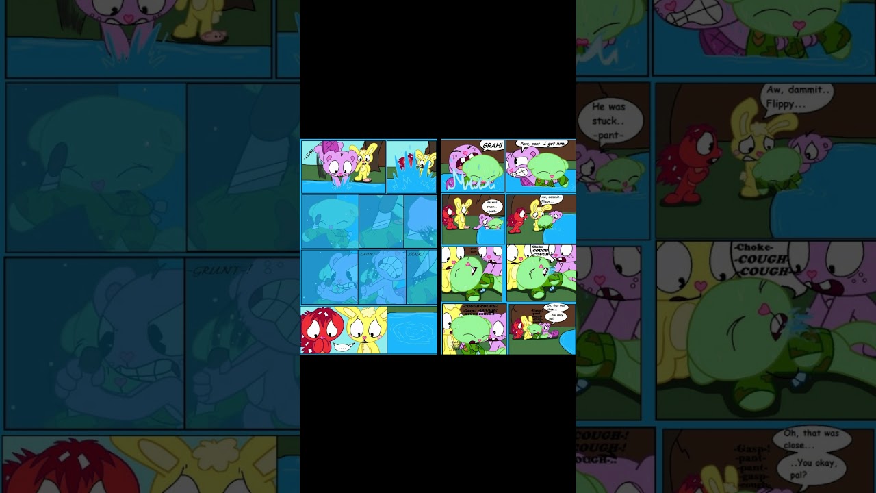 Flippy gets sick comic - YouTube