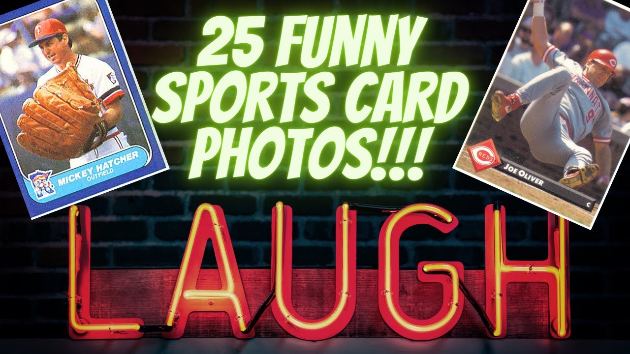 25 Hilarious Sports Card Photos - YouTube