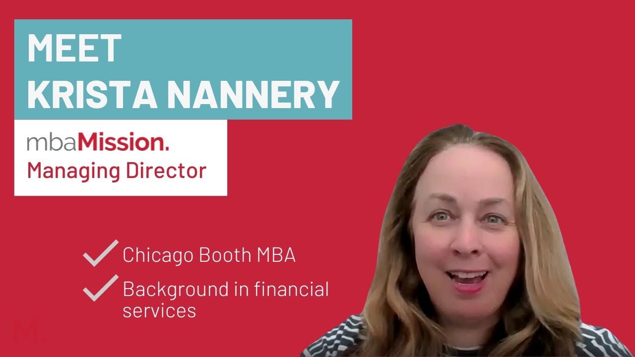 Meet mbaMission Managing Director Krista Nannery! - YouTube