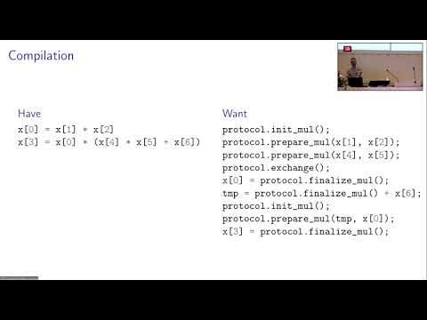 MP-SPDZ: A Versatile Framework for Multi-Party Computation - YouTube