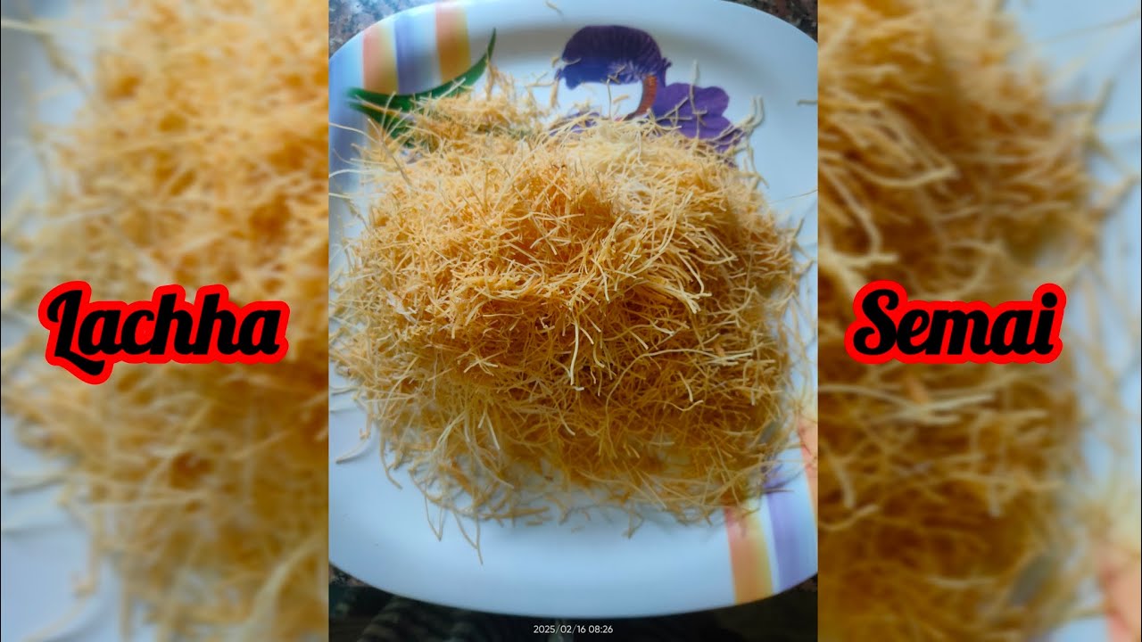 Lachha Semai.Sweet Recipe. - YouTube
