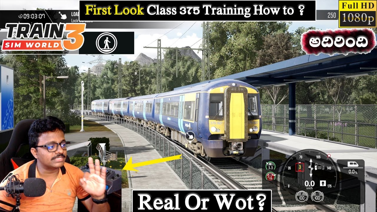Southern High Speed Class 375 Train Sim World 3 Driving with Train Cab ...