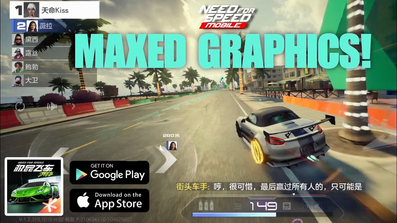 NFS MOBILE LOOKS INSANE! BEST RACING GAME ON MOBILE? - YouTube