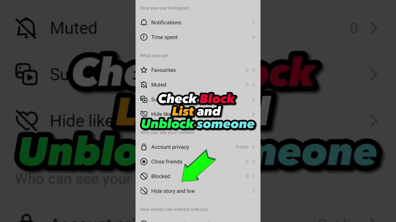 How To Check Block List On Instagram 2023 How To See Blocked Accounts On Instagram 2023 YouTube How To Check Block List On Instagram 2023 How To See Blocked Accounts On Instagram 2023 YouTube
