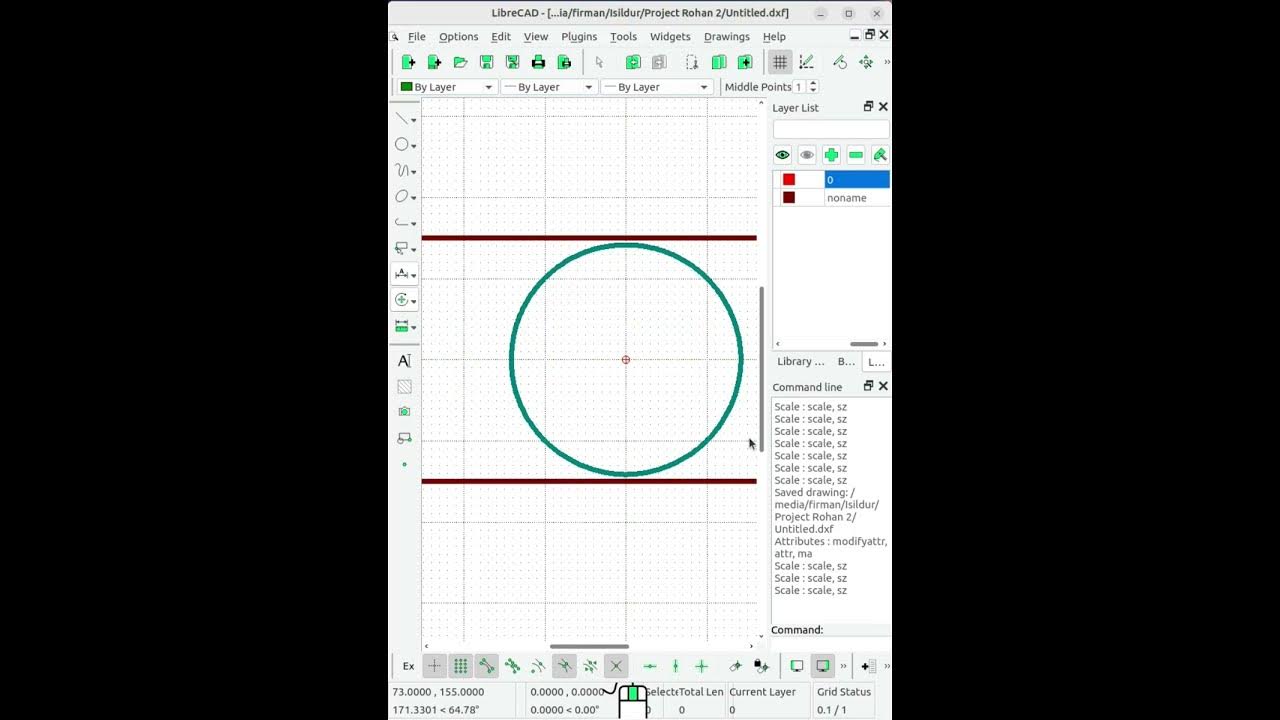 #shorts Scale an Object - Librecad - YouTube
