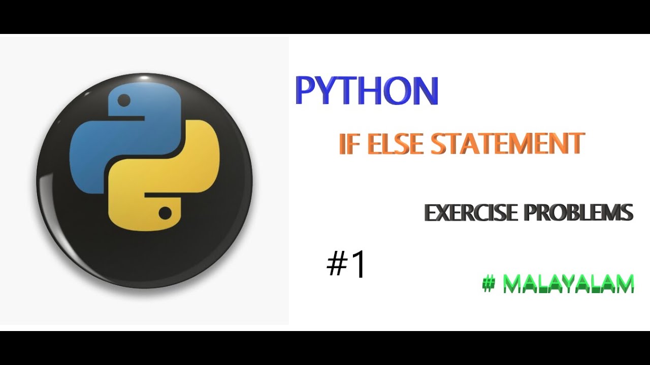 Pythonprogramming Python If Else Statement Exercise Problems 1 2821