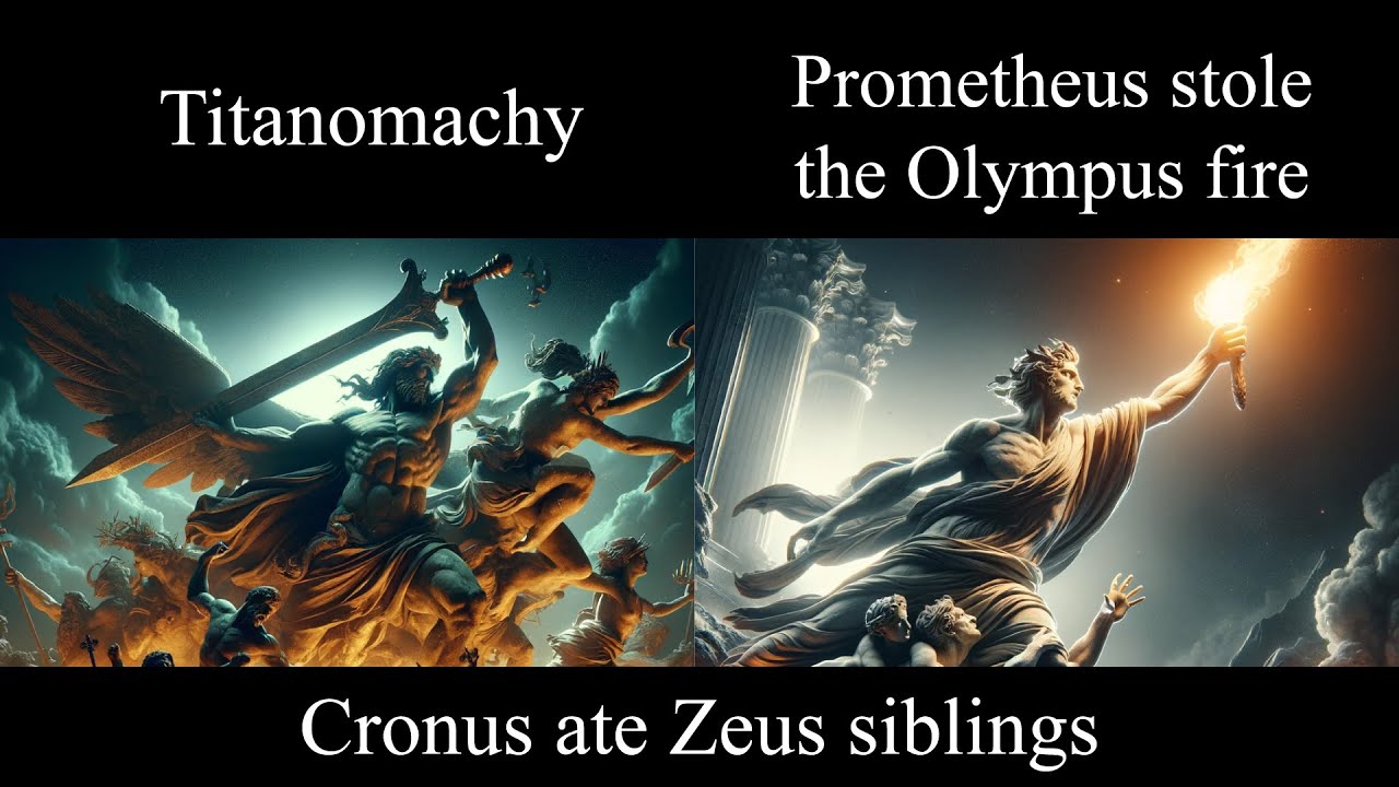 #Cronus ate #Zeus siblings | #Prometheus stole the #Olympus fire | # ...