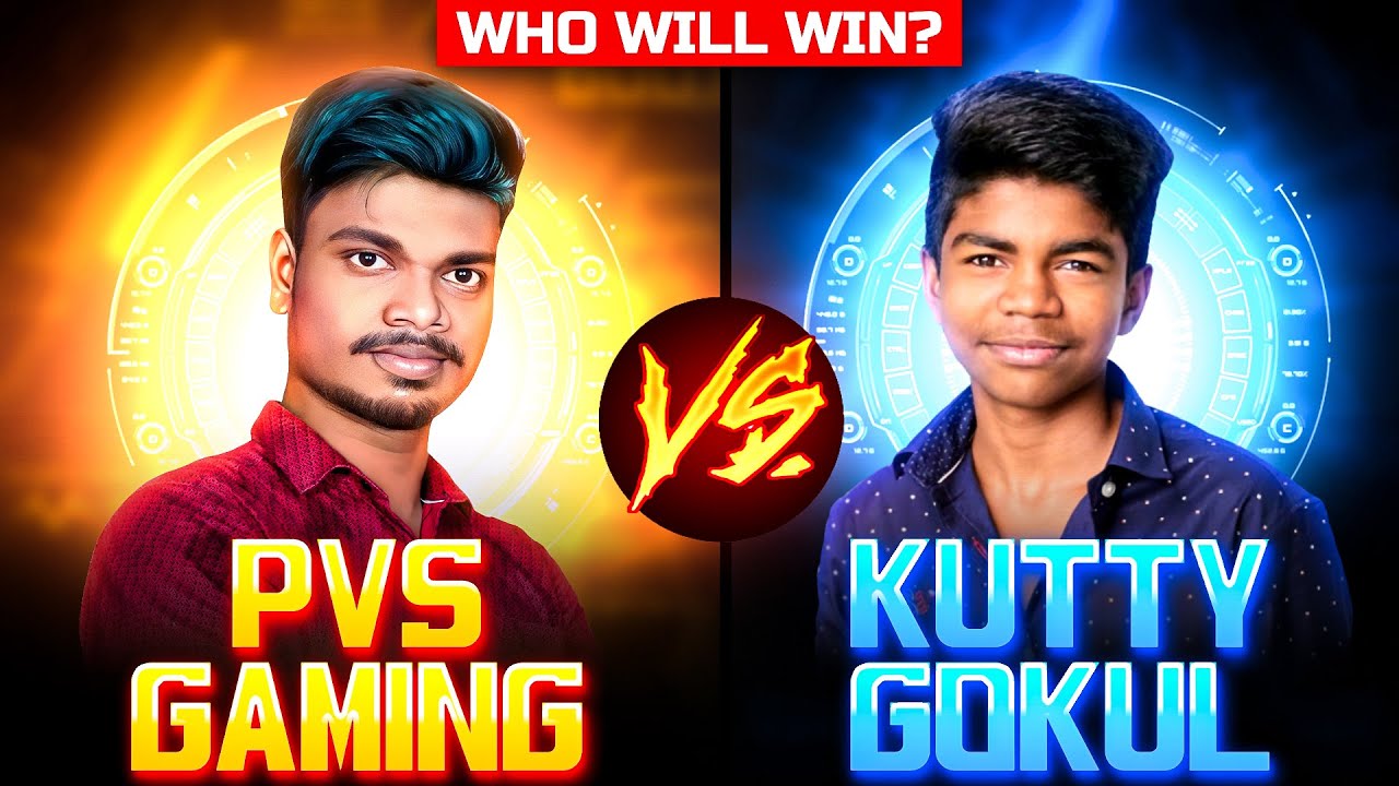 Kutty Gokul Vs Pvs Gaming 1 Vs 1 Match |💎5000 Diamonds Challenge💎 With ...