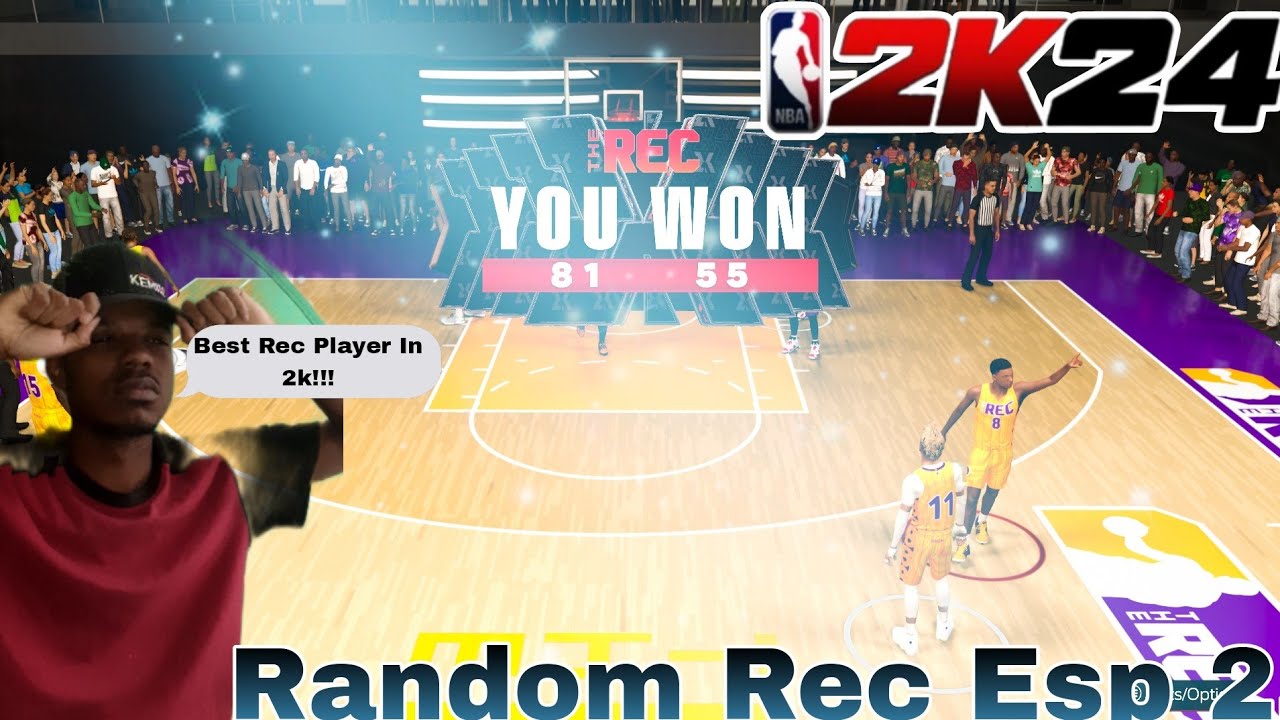 NBA 2K24 - My First Win In The Rec Center (Random Rec) BEST REC PLAYER ...