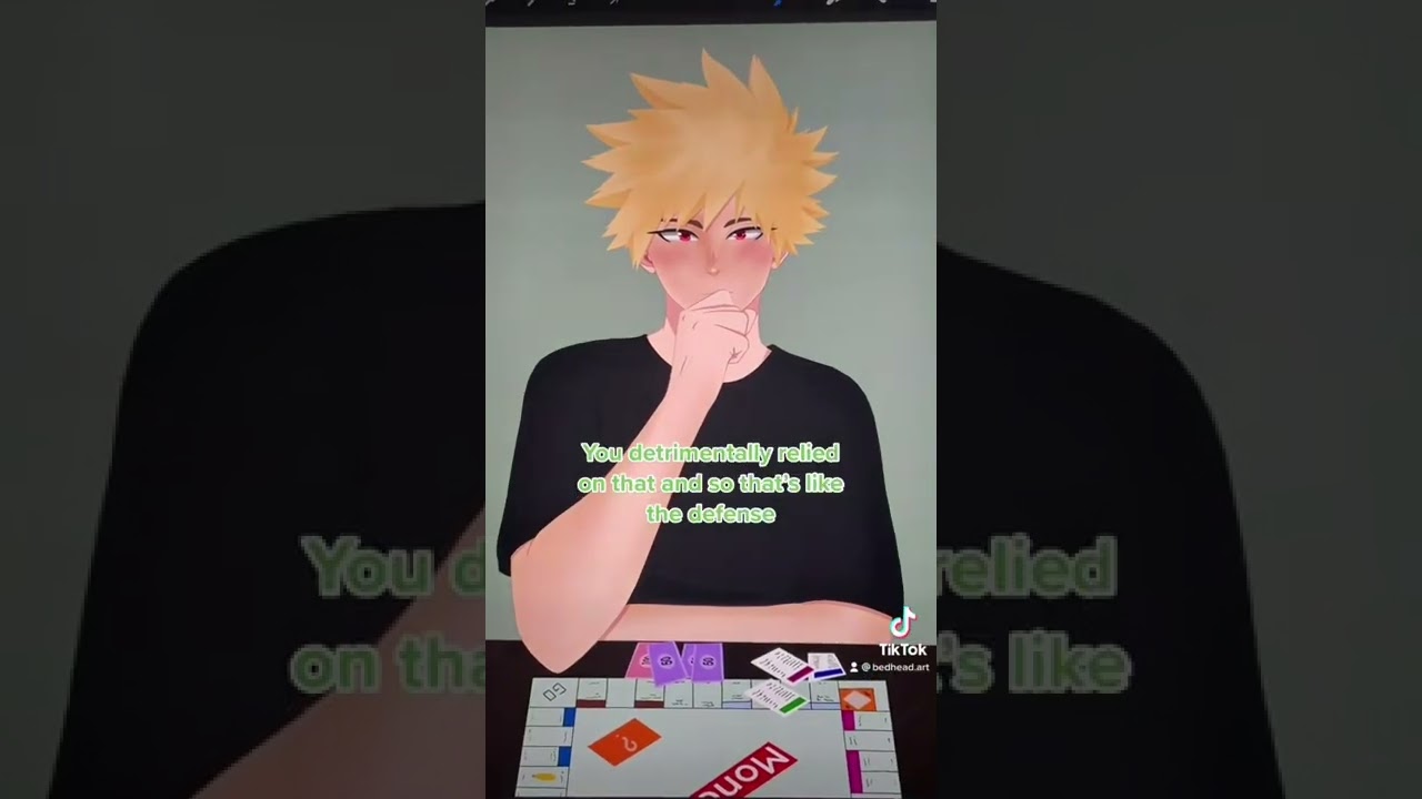 MHA animation big three play monopoly - YouTube