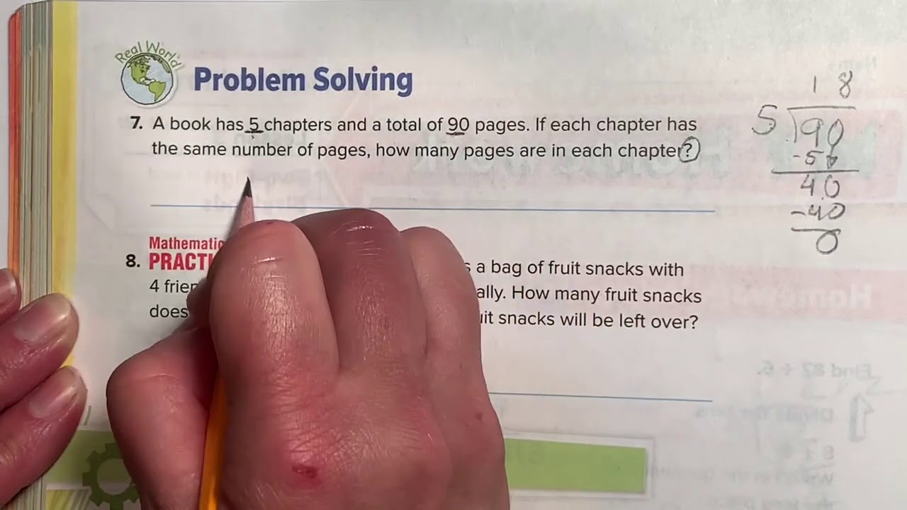 Chapter 3, Lesson 3, Homework - YouTube