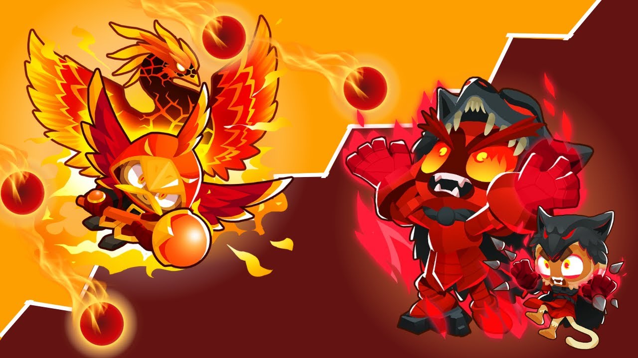Wizard Lord Phoenix VS Avatar Of Wrath | BTD6 - YouTube