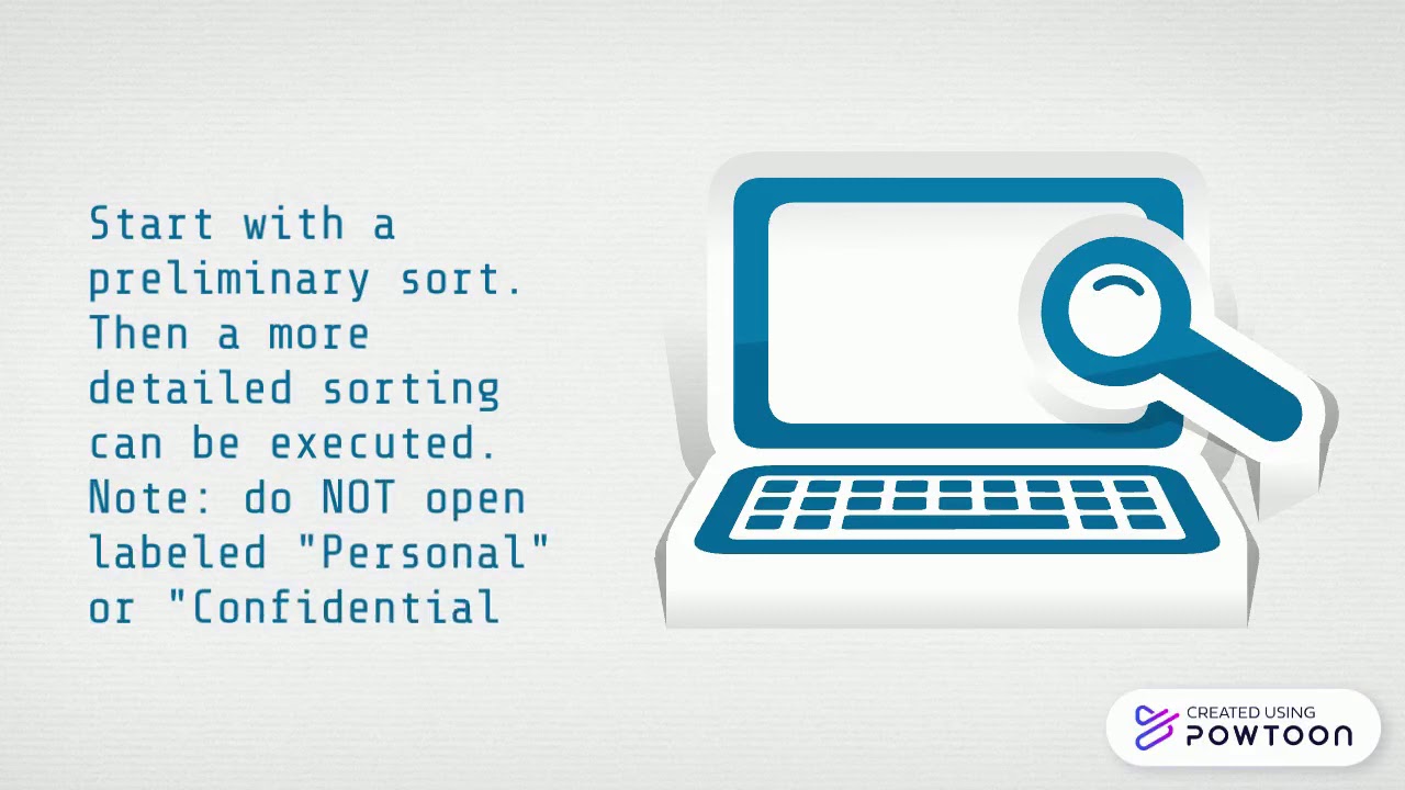 How To Handle and Sort Incoming Mail for Admin - YouTube