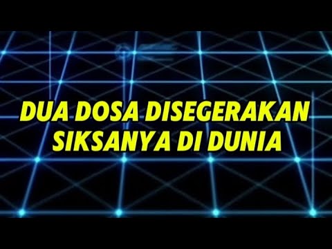BERHATI-HATILAH DENGAN DUA DOSA INI !!! - YouTube