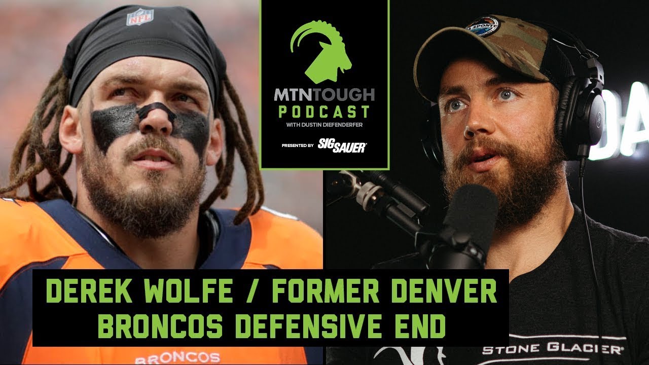 DEREK WOLFE: NFL Superstar Defends Hunting From Anti-Hunters | MTNT POD ...
