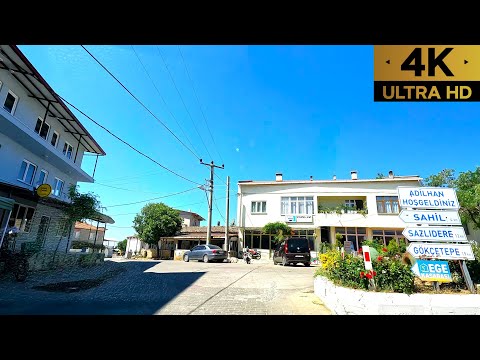 Çanakkale Gelibolu | Adilhan Köyü | Sazlıdere Yolu | Saros Körfezi | 4K | 30fps | 2025 |