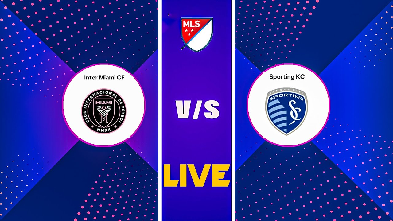 INTER MIAMI VS SPORTING KC | LIVE - YouTube