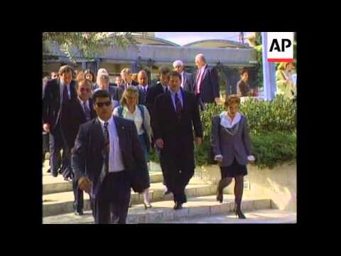Israel - Gore Arrives on 2-Day Visit - YouTube