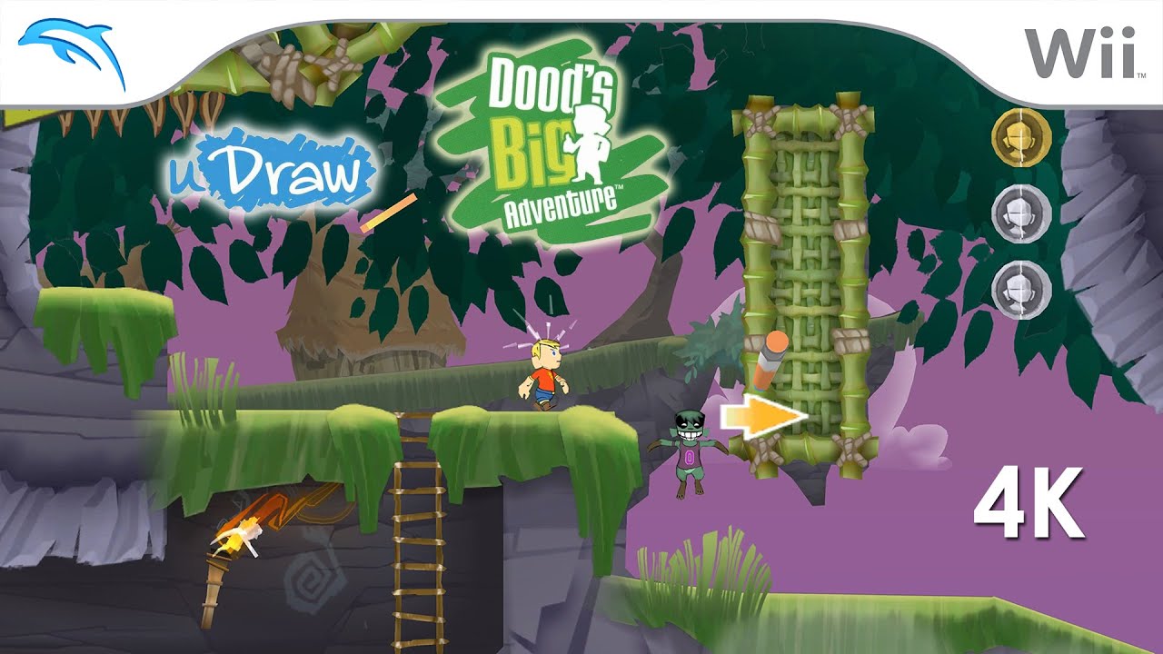 Dood's Big Adventure [uDraw Game] (4K / 2160p) | Dolphin Emulator 5.0 ...