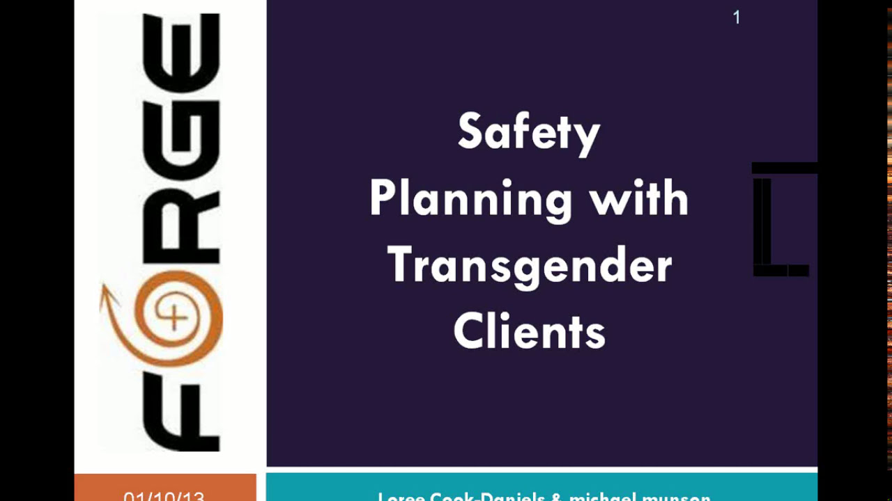 Safety Planning with Transgender Clients - YouTube