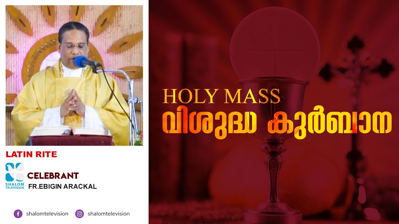 Holy Mass | Latin Rite | August-15-2020 | Fr.Ebigin Arackal | ShalomTV ...