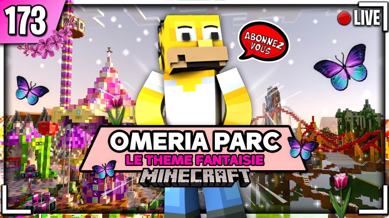 🔴 REPRENONS NOTRE PARC D'ATTRACTION SUR MINECRAFT ! #173 [LIVE ...