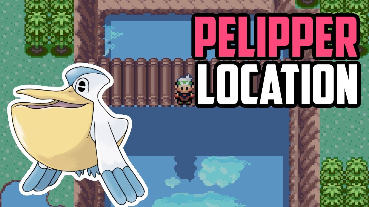 How to Catch Pelipper - Pokémon Emerald - YouTube